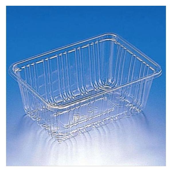 フルーツ E-500◇青果用のフルーツ容器です。●材質：APET●サイズ：169×120×68●入数：100枚エフピコチューパ　リスパック　ミネロン　フルーツケース 青果 果物 容器APフルーツ500