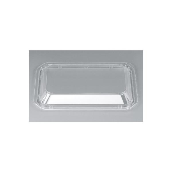 BF-14嵌合蓋◇定番のお惣菜の容器です。◇スーパーやお弁当やさんで人気です。●蓋：レンジ不可●素材：OPS●耐熱温度：８５℃　　　　　●サイズ：２００×１２８×１８mm ●入数：５０枚