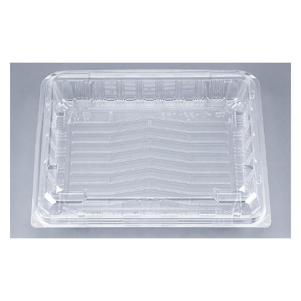 ＫＬ-22-18Ｂ（太巻3本）◇巻寿司用のフードパックです。●本体：レンジ不可●素材：OPS●耐熱温度：85℃　　　　　●サイズ：222×179×32（18）mm ●※（）内は蓋の高さ●入数：50枚
