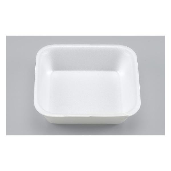 V-4-30 無地 ◇無地で汎用性のある発泡の業務用食品トレーです。◇お肉やお魚などの生鮮食品から揚物や煮物などのお惣菜まで幅広く使用されています。◇ラップを使用して包装する容器です。●素材：PSP●耐熱温度：85℃●特徴：断熱・保温・耐寒...
