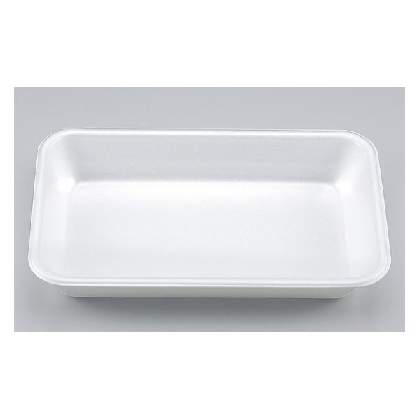V-64N 無地◇無地で汎用性のある発泡の業務用食品トレーです。◇お肉やお魚などの生鮮食品から揚物や煮物などのお惣菜まで幅広く使用されています。◇ラップを使用して包装する容器です。●素材：PSP●耐熱温度：85℃●特徴：断熱・保温・耐寒・省...