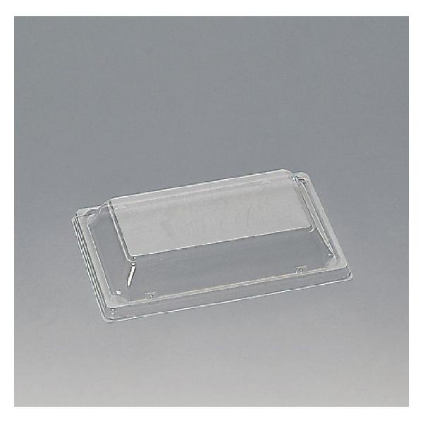 福皿21-13F 蓋◇定番のお惣菜の容器です。◇スーパーやお弁当屋さんで人気です。●蓋：レンジ不可●素材：OPS●耐熱温度：80℃　　　　　●サイズ（mm）：212×136×30●入数：50枚　