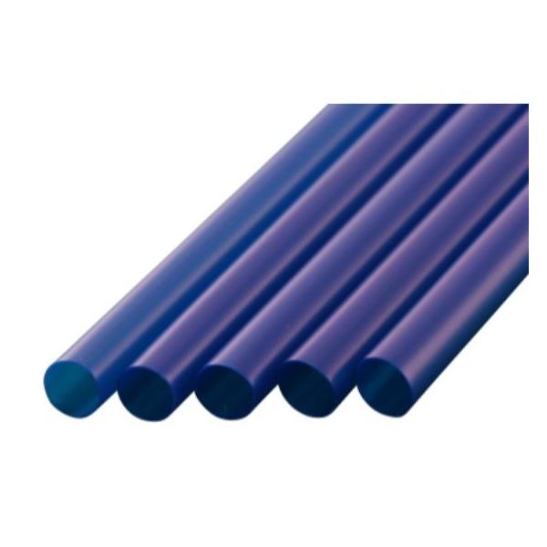 DAIYA STRAW ストレートストロー 青◇シェイク用のストレートストロー（袋なし）です。 ●サイズ：φ8mm×21cm●入数：300本