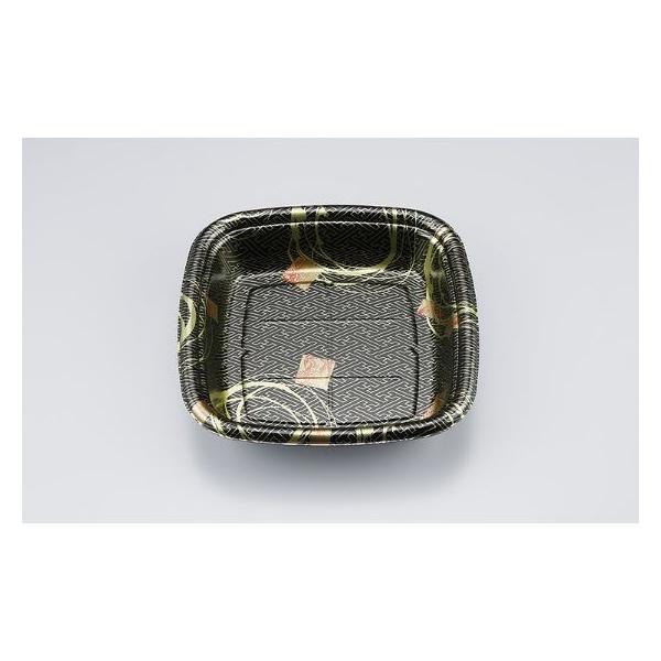 SF角桶1 大和◇1人前の寿司桶です。◇使い捨てタイプの寿司桶、店頭販売やデリバリーに！●本体：レンジ不可●材質：ＰＳＰ●耐熱温度：85℃●サイズ：185×185×41●入数：10枚