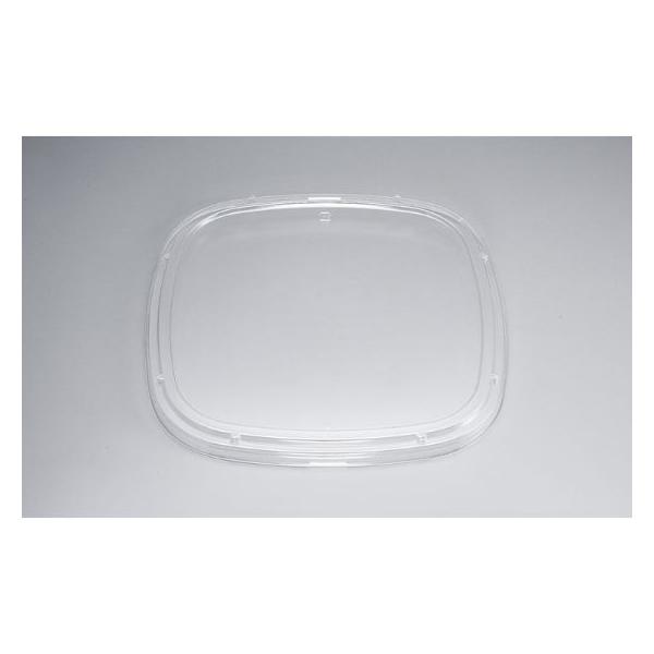 SF/UF角桶3嵌合蓋◇SF角桶3 大和 本体、SF角桶3 凛 本体 の蓋です。●材質：OPS●サイズ：280×280×5●入数：10枚寿司桶 すし容器 使い捨て 3人