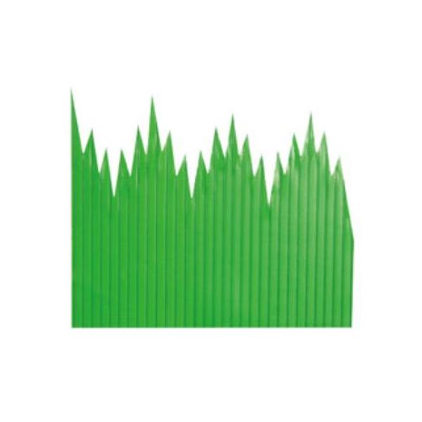 三本杉2号 G色◇お弁当や仕出し、お寿司の仕切りに！●サイズ（mm）：75W×70H●色：グリーン色●入数：1個（1000枚）