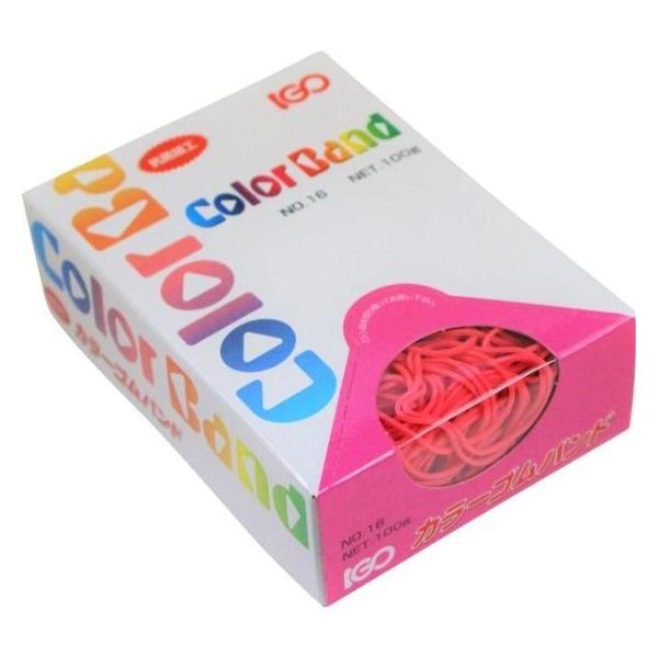 アイ・ジー・オー 輪ゴム （RB16-1H-P）◇食品包装・軽包装・農業用地等に！◇UVカット袋のため、従来品より、劣化しにくく長持ちする様になるました。◇抗菌加工済みのため、野菜等の食材に安心、安全にご利用できます。◇一般用から事務用まで...