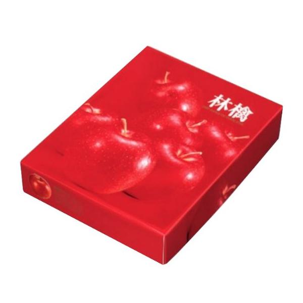 ※贈答用の箱のみの商品です。写真の果物等は梱包時のイメージですので内容物には含まれません。レッドアップル◇りんご用のギフトBOXです。◇産地一段トレーが入ります。●形式：C式●材質：フタ コート310＋C5EF●重量：610ｇ●サイズ（内寸...