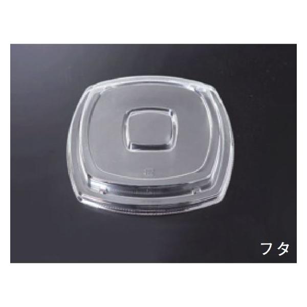 Kランチ-7　フタ◇Kランチ-7の蓋です。●本体：レンジ不可●素材：OPS●耐熱温度：80℃　　　　　●サイズ：150×150×24mm入数：50枚VK-78/角丼大 本体/嵌合蓋/OC