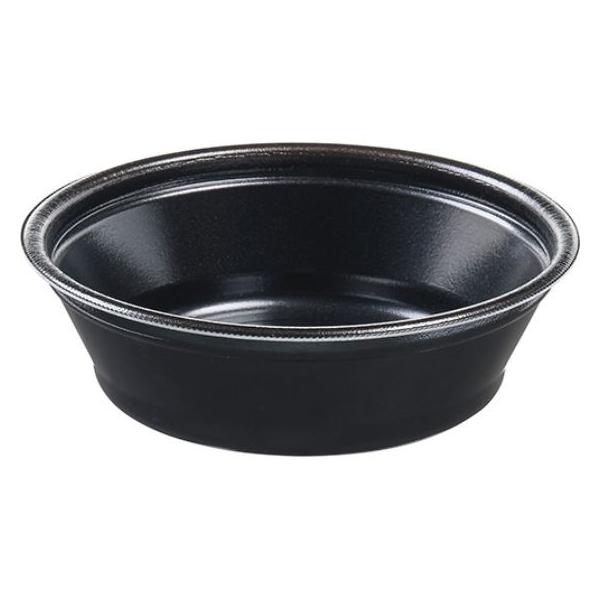 DLV麺20（58）本体 黒W◇デリバリー用の麺容器として開発！◇宅配では「スープ用」と「麺・具用」の2つの容器が主流だったのをDLV麺は一体型に！◇省スペースで輸送時の揺れでも、スープがこぼれにくい設計になっています。◇中皿を使わなくても...