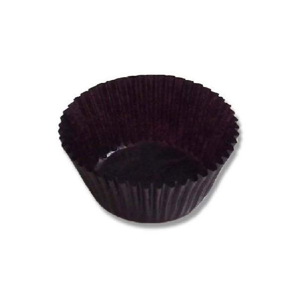 チョコグラシンケース Ｎｏ.5 深口 丸型◇パルプ繊維を膨張させて隙間を少なくし耐油性・耐水性・耐熱性を持たせた材質でプレスした商品です。◇焼き型を使用したパン、焼き菓子、ケーキ等の焼成に適しています。●本体：レンジ・オーブンＯＫ●材質：グ...