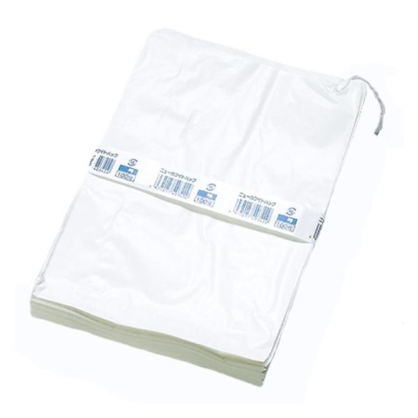 ニューホワイトパック 3号 紐付 ◇菓子パンやたい焼き、文房具や雑貨まで、いろいろな用途で使われています。◇直接食品を入れる用途でもご使用いただけます。※耐油性、耐水性はありません。その際はニュー耐油袋をご使用ください。●サイズ：163×2...