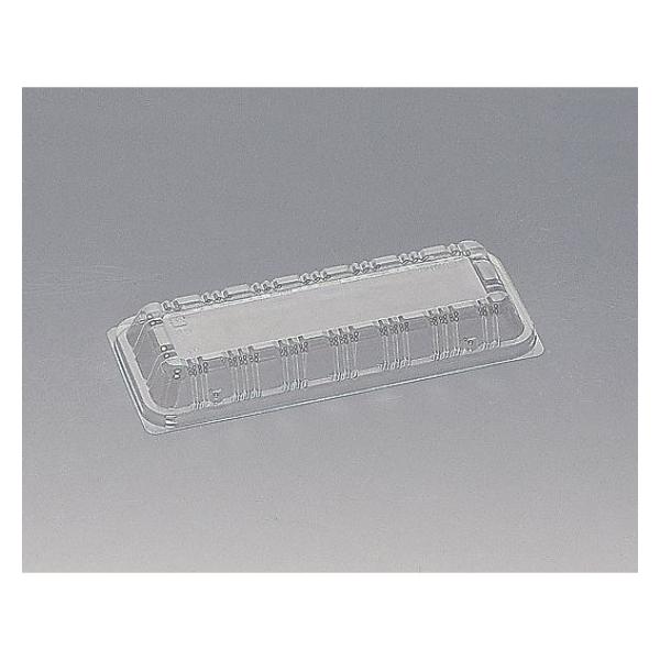 Fパレ 33A（外嵌合） ◇サンドイッチや調理パンの容器です。◇蓋の高さのバリエーションで多彩なメニューに対応！●材質：OPS●耐熱性：80℃●サイズ：外寸・深さ（mm）/199×78×18●入数：50枚