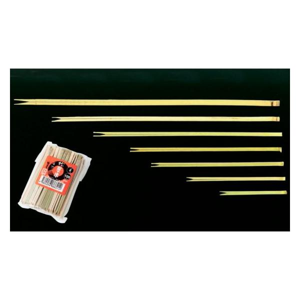 竹串 松葉串 生地 (12cm)◇松の葉を連想させる繊細な竹串です。◇二又に串先を分けて突き刺すことで見映えします。◇創作料理などにも上質な雰囲気を醸し出します。◇竹串はシンプルなスタンダードモデルの丸串から料理に合わせた様々な形状の串があ...