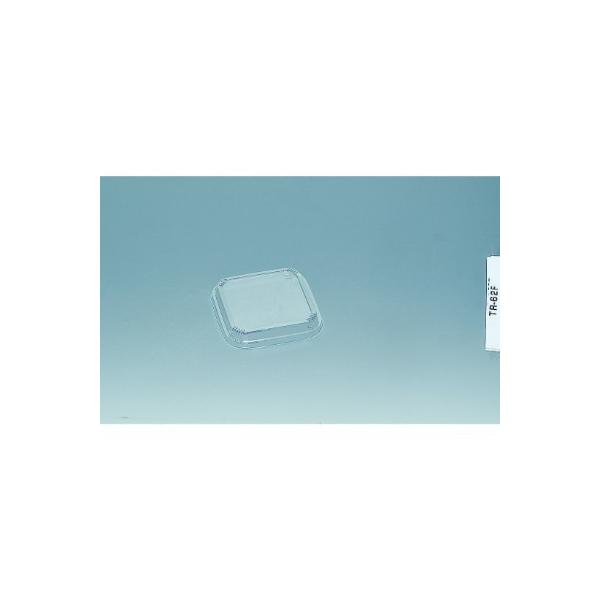 TR-62F（外嵌合）◇TR-62H 白、TR-62H 黒、TR-62H R/B 本体の蓋です。●レンジ不可●素材：OPS●耐熱温度：８０℃　　　　　●サイズ：１４０×１４０×１０mm ●入数：５０枚