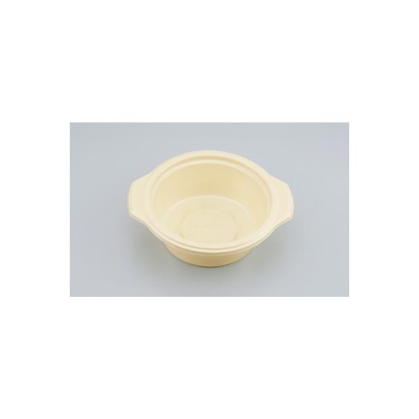 BF-384 ゴールド 本体 ◇煮込みや惣菜の容器です。◇スープメニューに最適な鍋型の容器です。◇汁物がこぼれにくい内嵌合タイプの容器です。●本体：レンジ対応●素材：BF●耐熱温度：１０５℃　　　　　●サイズ：１５０×１３０×４５mm ●入...