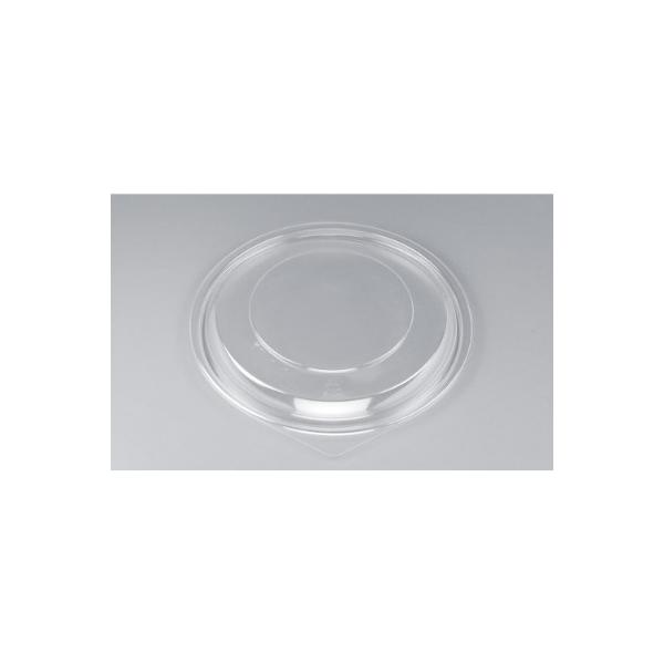 BF-386 浅嵌合蓋 ◇煮込みや惣菜の容器です。◇スープメニューに最適な鍋型の容器です。◇汁物がこぼれにくい内嵌合タイプの容器です。●蓋：レンジ不可●素材：OPS●耐熱温度：８５℃　　　　　●サイズ：φ１７９×１３mm ●入数：50枚