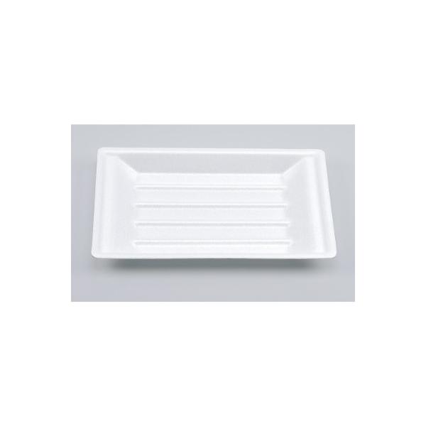 舟皿特大 VK-21◇昔ながらの発泡のトレーです。●本体：レンジ不可●素材：PSP●耐熱温度：85℃　　　●サイズ：220×130×19mm ●入数：100枚