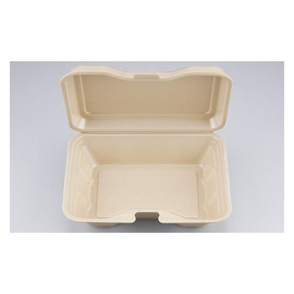 VK-611 キャメル フードパック 発泡◇ごはん約250ｇ◇発泡の容器なので、保温性と耐寒性があります。●本体：レンジ不可●素材：PSP（発泡）●耐熱温度：85℃　　　　　●サイズ：212×156×46（20）mm ●入数：50枚