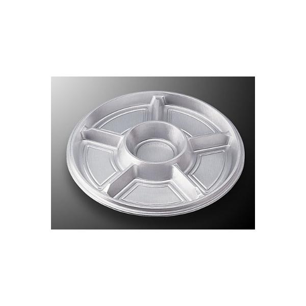 DXオードブル◇定番のオードブル容器です。●レンジ△●素材：HIPS●耐熱温度：９０℃●サイズ：φ４００×４０mm●入数：２０枚