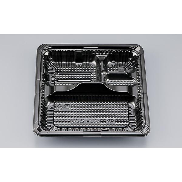 扱いやすい、使い捨て弁当容器の本体です。耐熱素材のため、本体はレンジ対応しております。蓋は別売の　ＣＺ−２２０　透明蓋（Ｎ）　が当商品に対応しております。蓋と合わせてお買い求めください。■商品情報商品サイズ：191×191×31数量：1袋（...