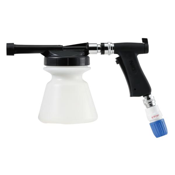 ※こちらは、ご注文後のお取り寄せ商品です。水道に接続するだけで自動的に洗浄剤を希釈（7〜200倍まで対応）し、発泡して噴霧することができます。床洗浄に便利です。●水道につなぐだけでＯＫ電気や高圧エアーを使わない水流式です。水道につなぐだけで...