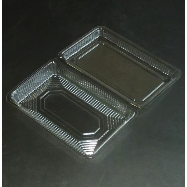 フードパック　特-3　(0.18)カラー：透明サイズ：外寸/222×143×30mm（フタ15mm）　内寸/202×122×30mm（フタ15mm）1枚重量：12g材質：OPS数量：1600枚※こちらの商品は同梱不可のため１点につき送料がか...