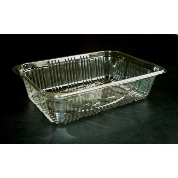 フルーツケース　21号カラー：透明サイズ：208(195)×145(135)×53mm　※()内は底サイズになります1枚重量：11.4g材質：A-PET入数：100枚こちらの商品は他の商品（同梱不可商品除く）と同梱可能です。