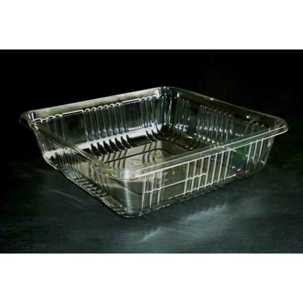 フルーツケース　81号カラー：透明サイズ：180×180×48mm1枚重量：12.9g材質：A-PET入数：100枚こちらの商品は他の商品（同梱不可商品除く）と同梱可能です