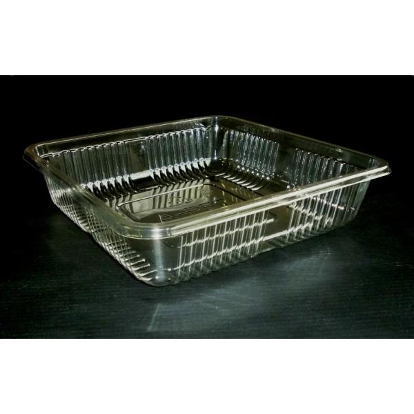 フルーツケース　83号カラー：透明サイズ：205×205×48mm1枚重量：19.3g材質：A-PET入数：100枚こちらの商品は他の商品（同梱不可商品除く）と同梱可能です。