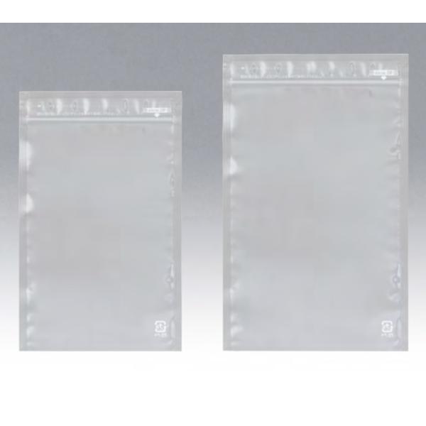 明和産商　真空包装チャック付三方袋品番：PN-1420 ZHサイズ：0.075×140×200＋27mm数量：100枚材質構成：NY15/ドライ/LLD60シール幅：サイド7mm、底7mm耐熱温度：80度耐冷温度：-40度Vノッチ付メーカー...