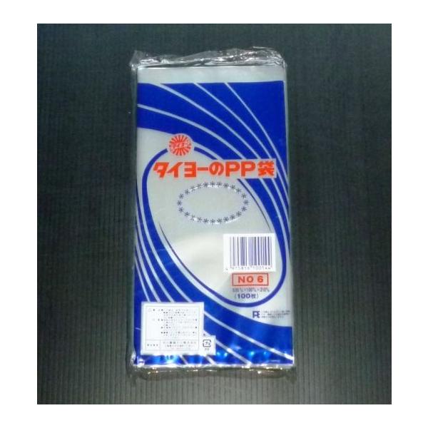 PP袋（無地）カラー：透明サイズ：6号厚み：0.05mm寸法：100×210mm材質：ポリプロピレン数量：6000枚こちらの商品は他の商品（同梱不可商品除く）と同梱可能です。