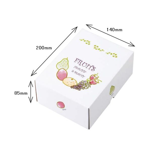 フルーツギフトボックス　プチギフト　小●内寸：200×140×85mm●外寸：230×170×90mm●重量：190g●形式：C式●数量：10枚●使用目安：マンゴー2個●メーカー：オリカ株式会社こちらの商品は他の商品（同梱不可商品除く）と同...