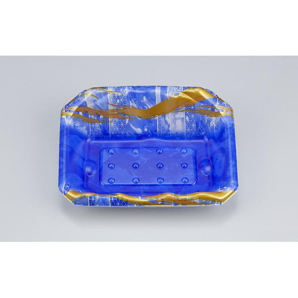 商品名：SFサシミ62 涼海青本体メーカー名：シーピー化成株式会社サイズ：外寸/172×137×55mm材質：PSP耐熱温度：85℃（電子レンジ不可）入数：50枚※こちらの商品は他の商品（同梱不可商品除く）と同梱可能です