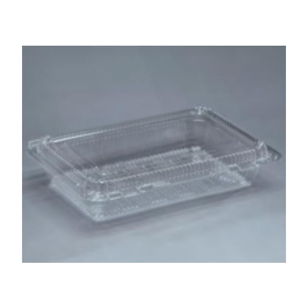 信和　ベジパック　大浅カラー：透明サイズ：外寸/195×130×30mm（フタ8mm）　内寸/175×110×30mm（フタ8mm）1枚重量：8.8g材質：OPS入数：100枚※こちらの商品は他の商品（同梱不可商品除く）と同梱可能です