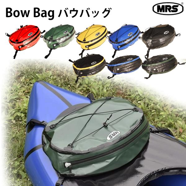 【取り付け簡単】パックラフトの主にバウ側（船首）の4つのグラブループにバックルで取り付けて使用する防水バックです。止水ジッパー開閉式なのですぐに物が取り出せ、濡れる心配もありません。日中に使用する行動食・スマホ・日焼け止めなどの身の回り品を...