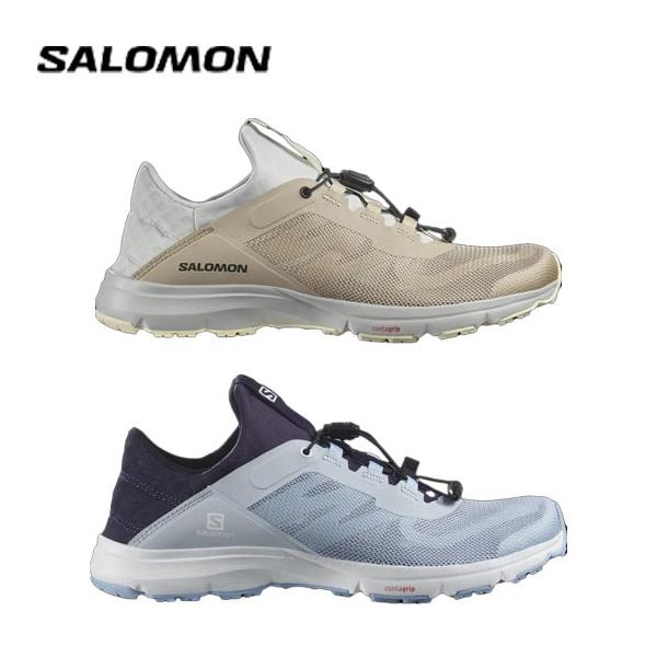 水辺のアドベンチャーや水にそのまま入れるウォーターシューズとして使える夏用スニーカーが、さらに軽く、通気性もいっそう高くなりました。かかとを折りたたんでサンダルのように履いたり、Quicklaceで調節すればランニングも楽しめる AMPHI...