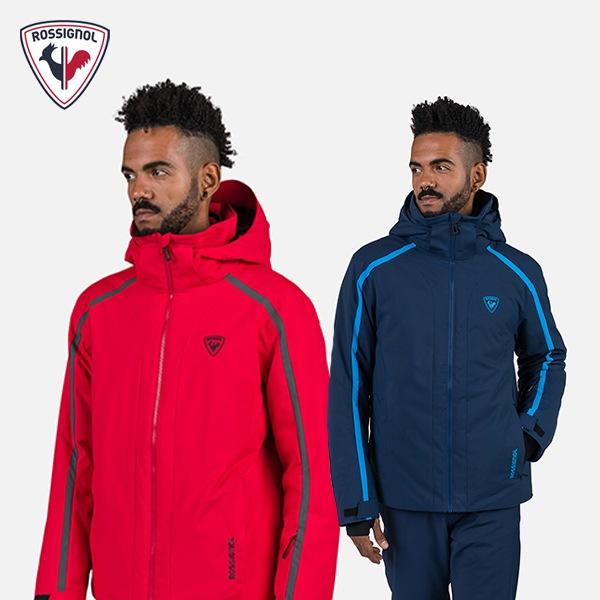 ROSSIGNOL スキーウェア上下セット (メンズ) ジャケット : SALUVER JKT (RLNMJ10) ・ 生地 : 100% ポリエステル (オックスフォード) ・ 耐水圧 / 透湿性 : 20,000mm / 15,000g...