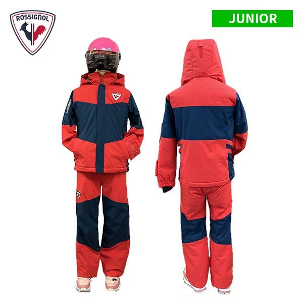 ROSSIGNOL 基礎スキーウェア上下セット (ジュニア) ・DEMO TEAM JR SUIT (RLOJS02) ・カラー : RED / NAVY・耐水圧 : 10,000mmJUNIOR LENGTH ADJUSTERASIAN ...