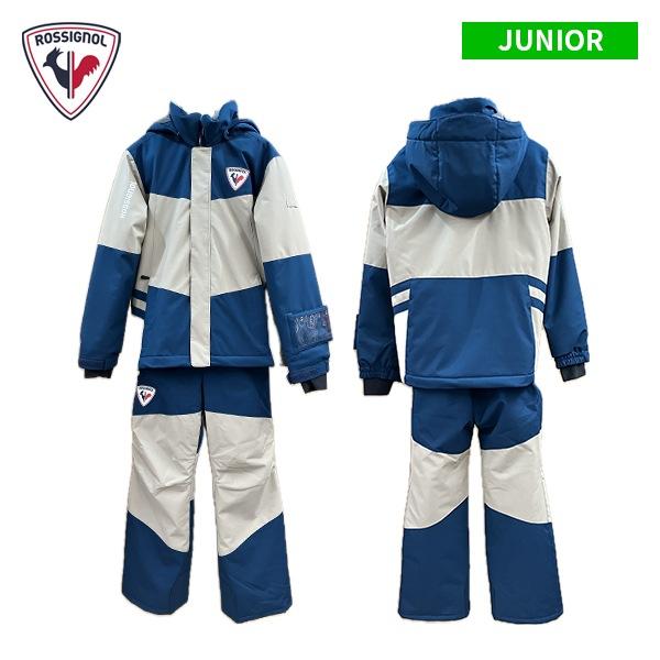 ROSSIGNOL 基礎スキーウェア上下セット (ジュニア) ・DEMO TEAM JR SUIT (RLOJS04) ・カラー : NAVY / BEIGE・耐水圧 : 10,000mmJUNIOR LENGTH ADJUSTERASIA...
