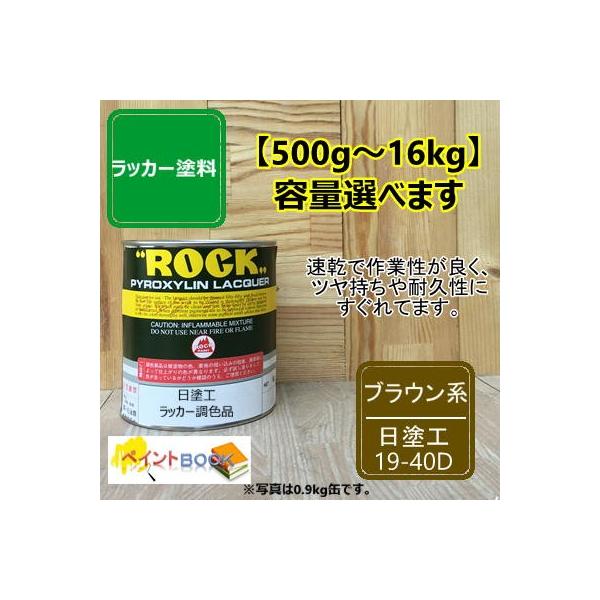 ロックラッカーは、速乾で作業性が良く、ツヤ持ちや耐久性にすぐれた高級硝化綿ラッカーです。スプレーガン他、刷毛・ローラーでの塗装ができます。ラッカー系塗料で溶剤が強めな為、旧塗膜が耐候性の弱い塗料の場合ちぢれ等、侵される場合があります。希釈の...