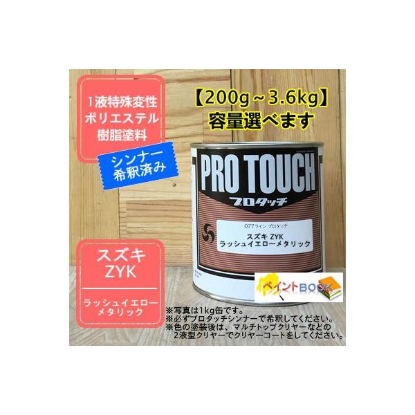 環境配慮型　1液　ベースコート特殊変性ポリエステル樹脂塗料である077ラインプロタッチは、ブロック塗装時の高い隠ぺい性がもたらす作業性 と、タッチアップ（ボカシ）塗装時の低い隠ぺい性がもたらすボカシ作業性の相反する要素を最適にバランス化した...