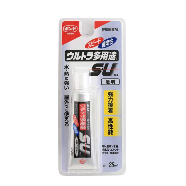 ●用途：屋内、屋外、凹凸面、水回りでの接着と補修に。（おもちゃ、バッグ、靴、家具、家電製品、手芸、工作）●特長：衝撃、水に強い。屋外でも使える。耐熱温度：−３０〜８０℃（当社試験データ）。●サイズ：W80×D32×H175