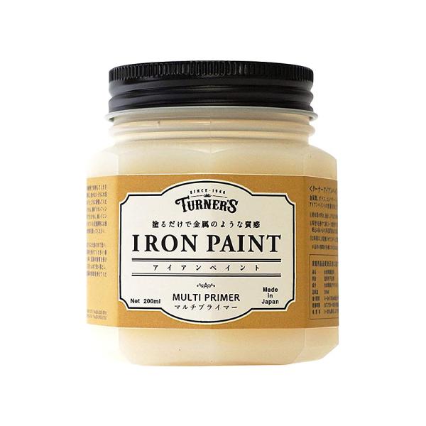 ●金属類、ガラス、コンクリート、プラスチック、 塗装面等によく接着しアイアンペイントの 密着を向上させます。●塗布面の汚れ、油分、ゴミなどを取り除いてください。使用前によくかき混ぜてください。●厚塗りを避けて、薄く1〜2度塗りで仕上げてくだ...