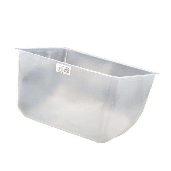 ●特長、用途：ヨトリヤマ ブラックバケットS用内容器。バケットの汚れを最小限に抑え、工程ごとに交換できます。●容器寸法：巾・上部（底）×奥行・上部（底）×高さ：225(195)mm×165(140)mm×135mm●材質：ポリプロピレン●注...