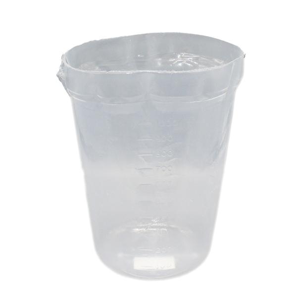 ●特長、用途：塗料の調色、小分け等にご利用ください。●容器寸法（上部径×底径×高さ）：110ｍｍ×85ｍｍ×140ｍｍ●目盛：100ｃｃ●材質：低密度ポリエチレン●注意事項：スタンドは別売りです。容器の破損を防ぐ為、金属等その他、鋭利な物で...