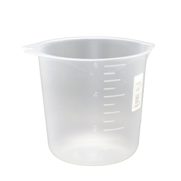 ●特長、用途：少量の調色、小分け等にご利用ください。●容器寸法（上部径×底径×高さ）：100ｍｍ×80ｍｍ×100ｍｍ●目盛：50ｃｃ●材質：ポリプロピレン●注意事項：ホルダーは別売りです。