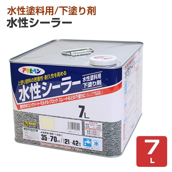 【メーカー】アサヒペン【用途】屋内外のコンクリート・モルタル・スレートなどの水性塗料を塗る場合の下塗り用※劣化している床面には適しません。必ず油性シーラーを塗って下さい。【種類】合成樹脂エマルションシーラー　Ｆ☆☆☆☆【容量】7L 14L【...