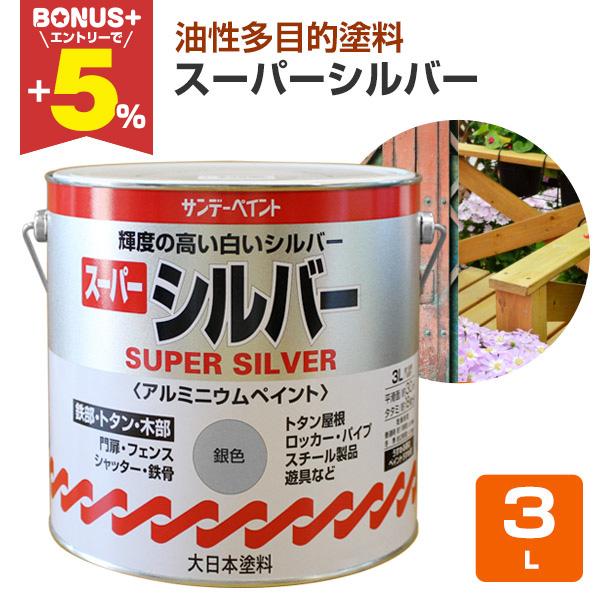 サンデーペイントのスーパーシルバーは、門塀やフェンス、シャッター、鉄骨、トタン屋根などの鉄部や外板、羽目板、木製ドア、木工工作物などの木部に塗れるアルミニウムペイントです。優れたアルミニウムペーストと特殊合成樹脂との組み合せにより、従来商品...