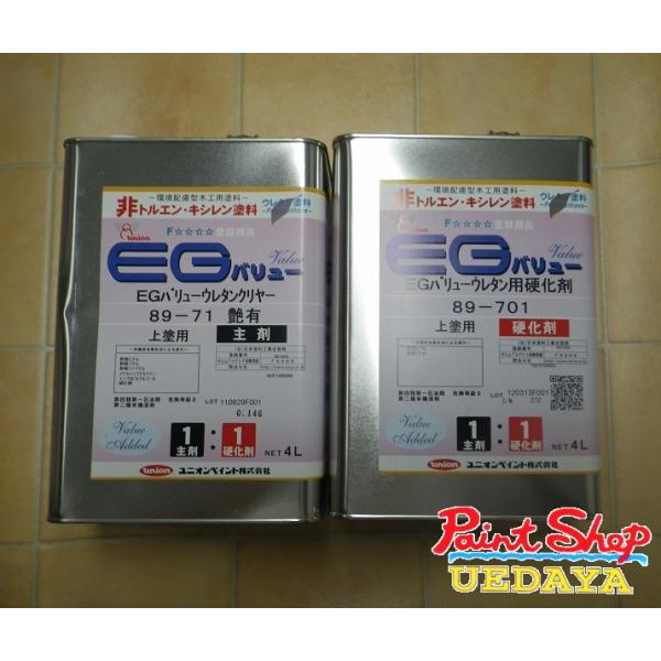 【容量】8Lセット適用 強溶剤ウレタン2液型クリヤー内部用艶有りセット